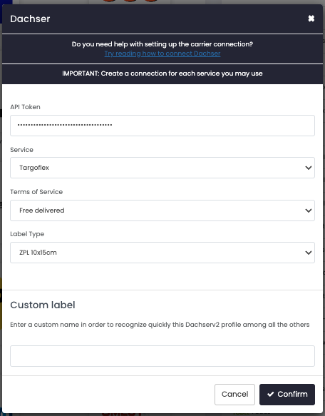 Cómo conectar Dachser a ShippyPro